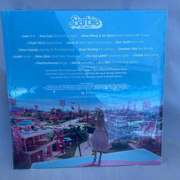 Media | Barbie The Album Clear Pink Splatter Vinyl Walmart Exclusive ...